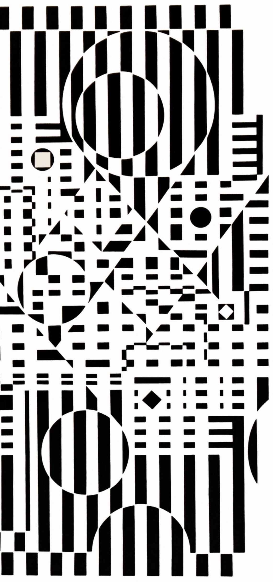 Victor Vasarely, Composition, Croisées, Limited Edition Héliogravure - Etsy