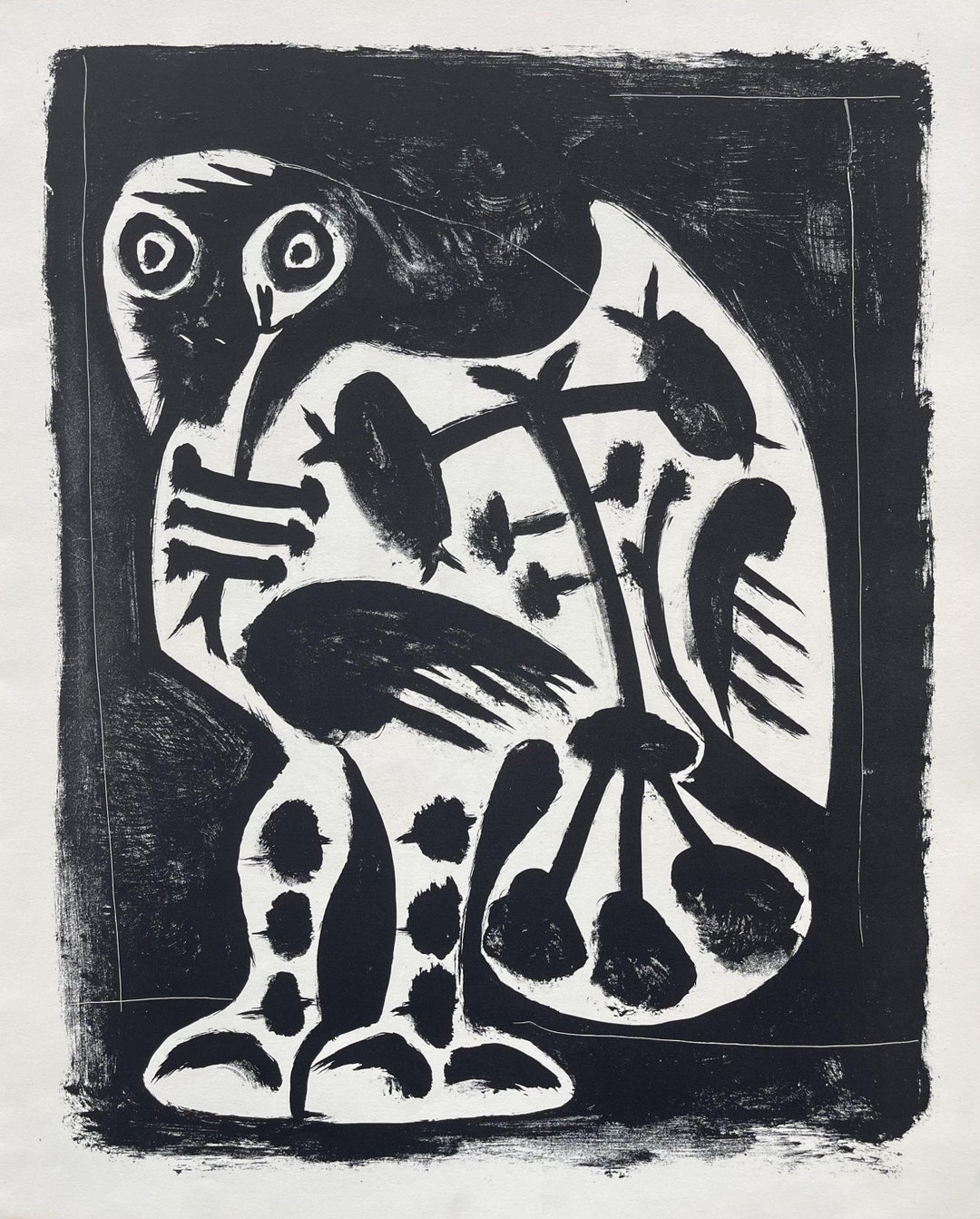 Pablo Picasso, Composition, Picasso Lithographs Since 1945, Cincinnati ...