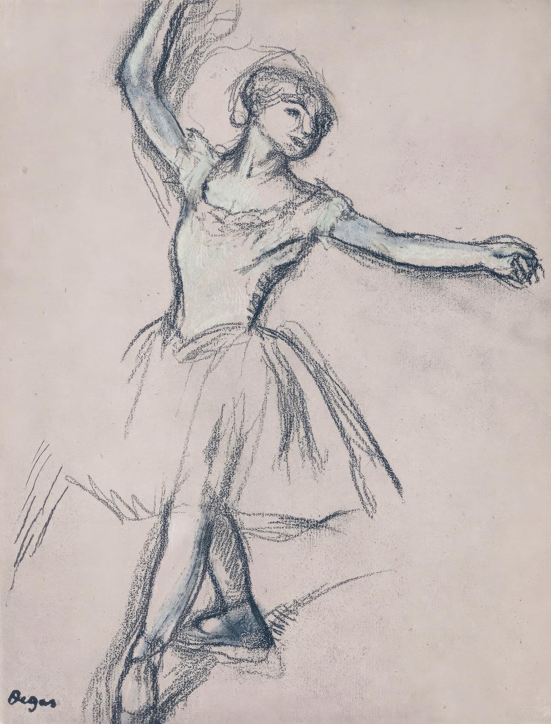 Edgar Degas, Dancer, From Dance Drawings, Limited Edition Engraving ...