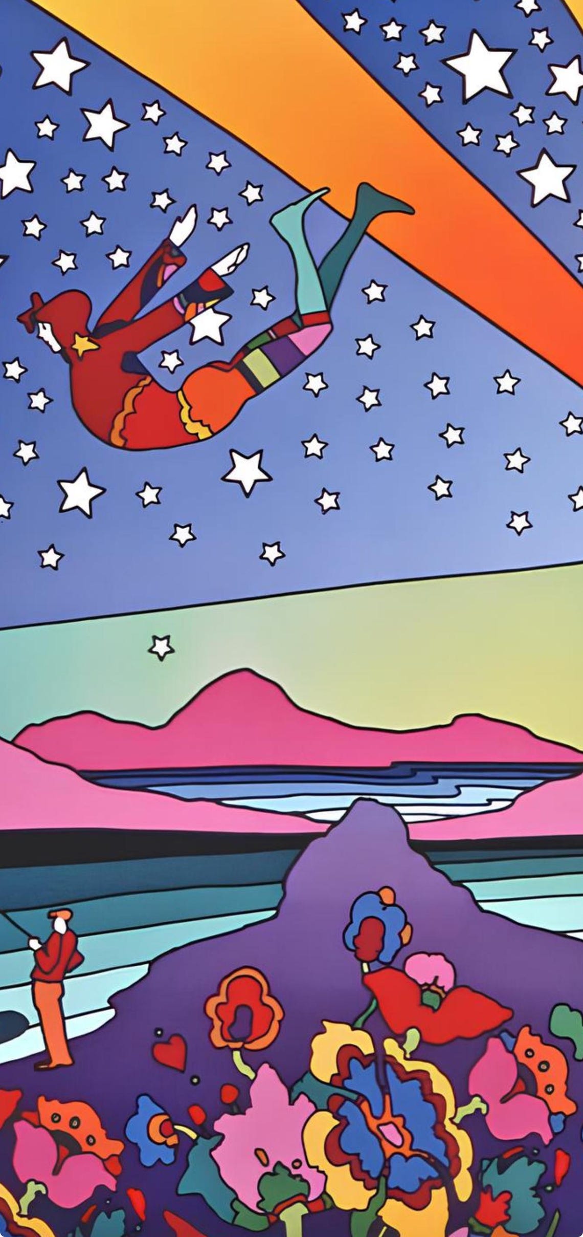Peter Max, Earth Day, 1995, Hand Signed, Official Edition Offset ...
