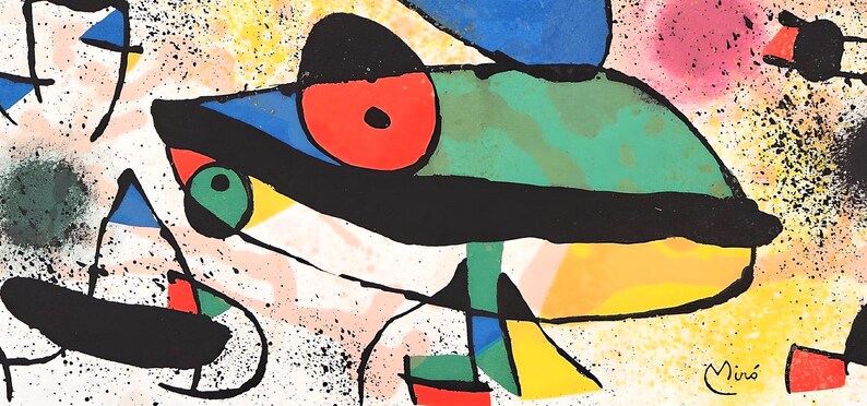 Joan Miró, Composition (cramer 181; Mourlot 949), Limited Edition ...