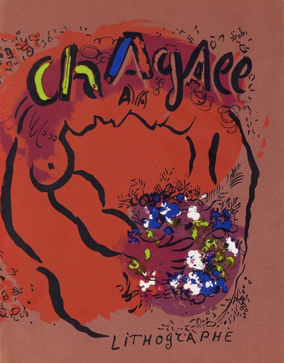 Marc Chagall, Chagall Lithographer, From Chagall Lithographer I ...