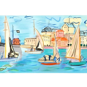 Raoul Dufy, Les Régates, Raoul Dufy, Collection Pierre Lévy, Limited ...