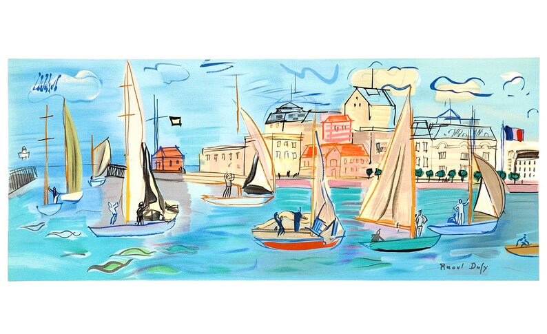 Raoul Dufy, Les Régates, Raoul Dufy, Collection Pierre Lévy, Limited ...