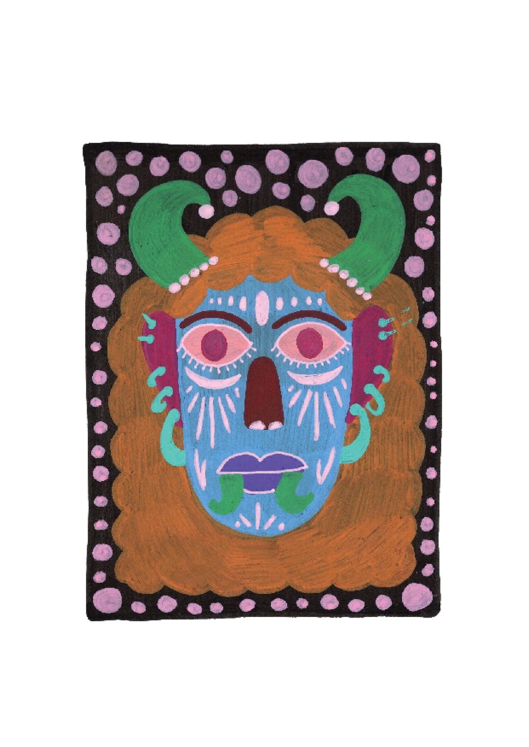 Evil Eye Mask 25 - Etsy
