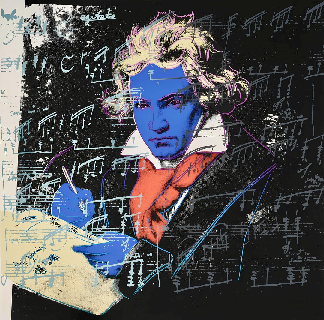 Andy Warhol, Beethoven, Nº390, Official Limited Edition, Sunday B ...