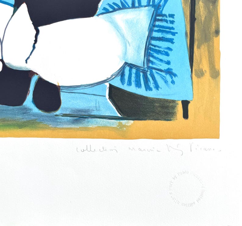 Pablo Picasso, Paloma En Bleu, Marina Picasso Collection, Official ...