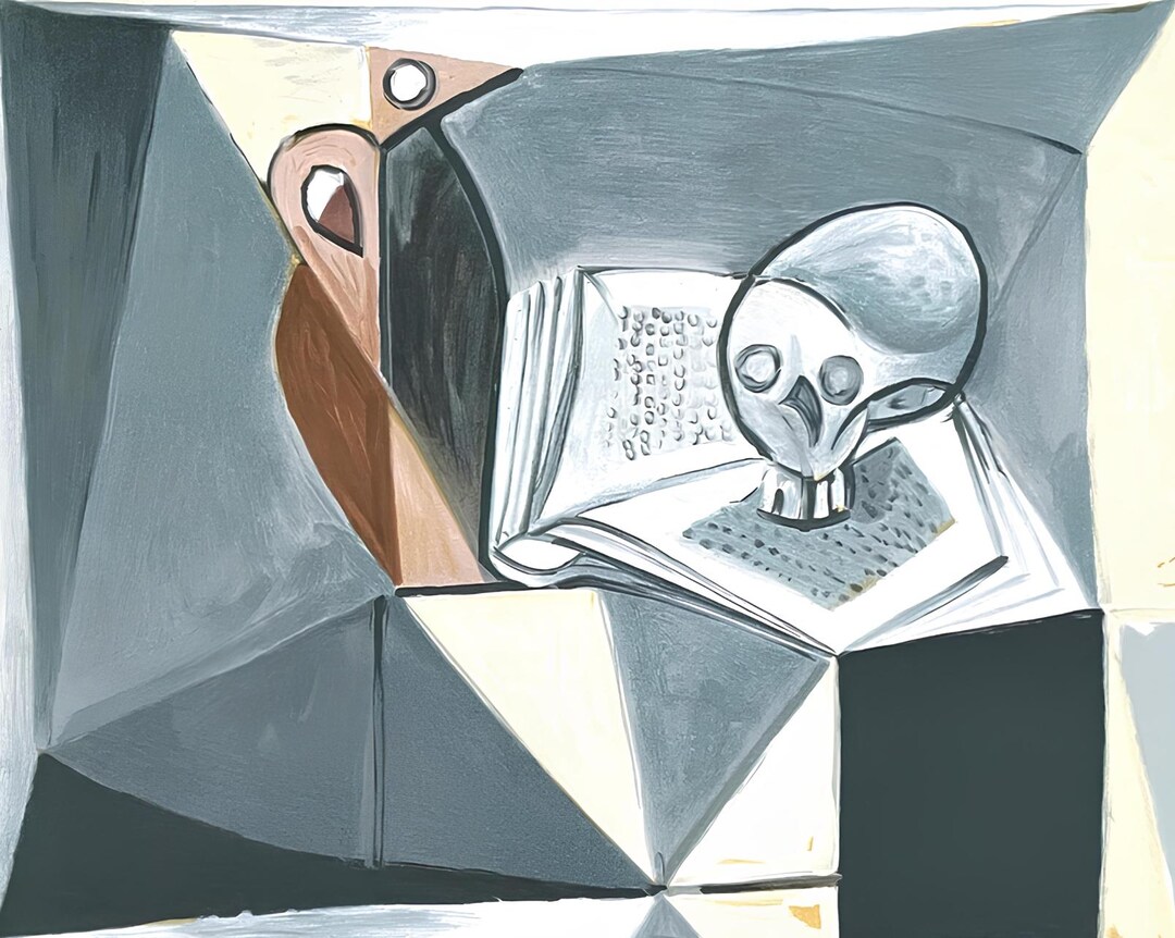 Pablo Picasso, Tête De Mort Et Livre, Marina Picasso Collection ...