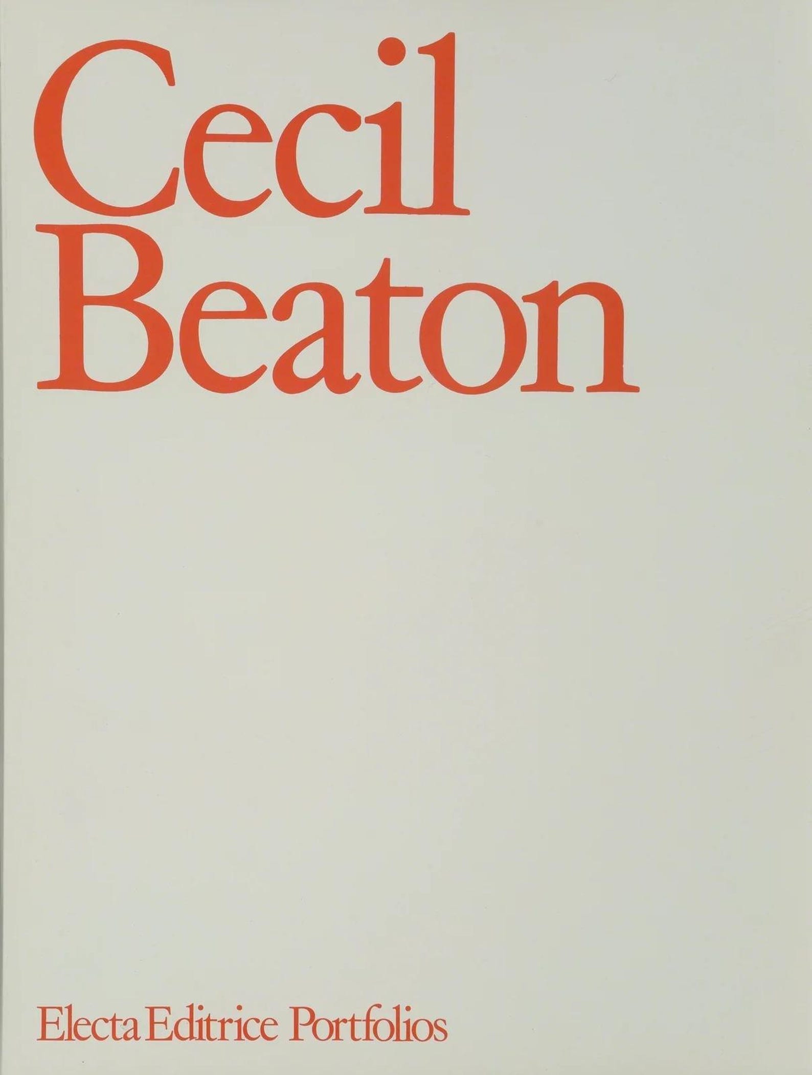 Cecil Beaton, Gary Cooper, Cecil Beaton, Electa Editrice Portfolios ...