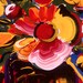 Peter Max, Abstract Flowers, 1999, Hand Signed, Official Edition Offset ...