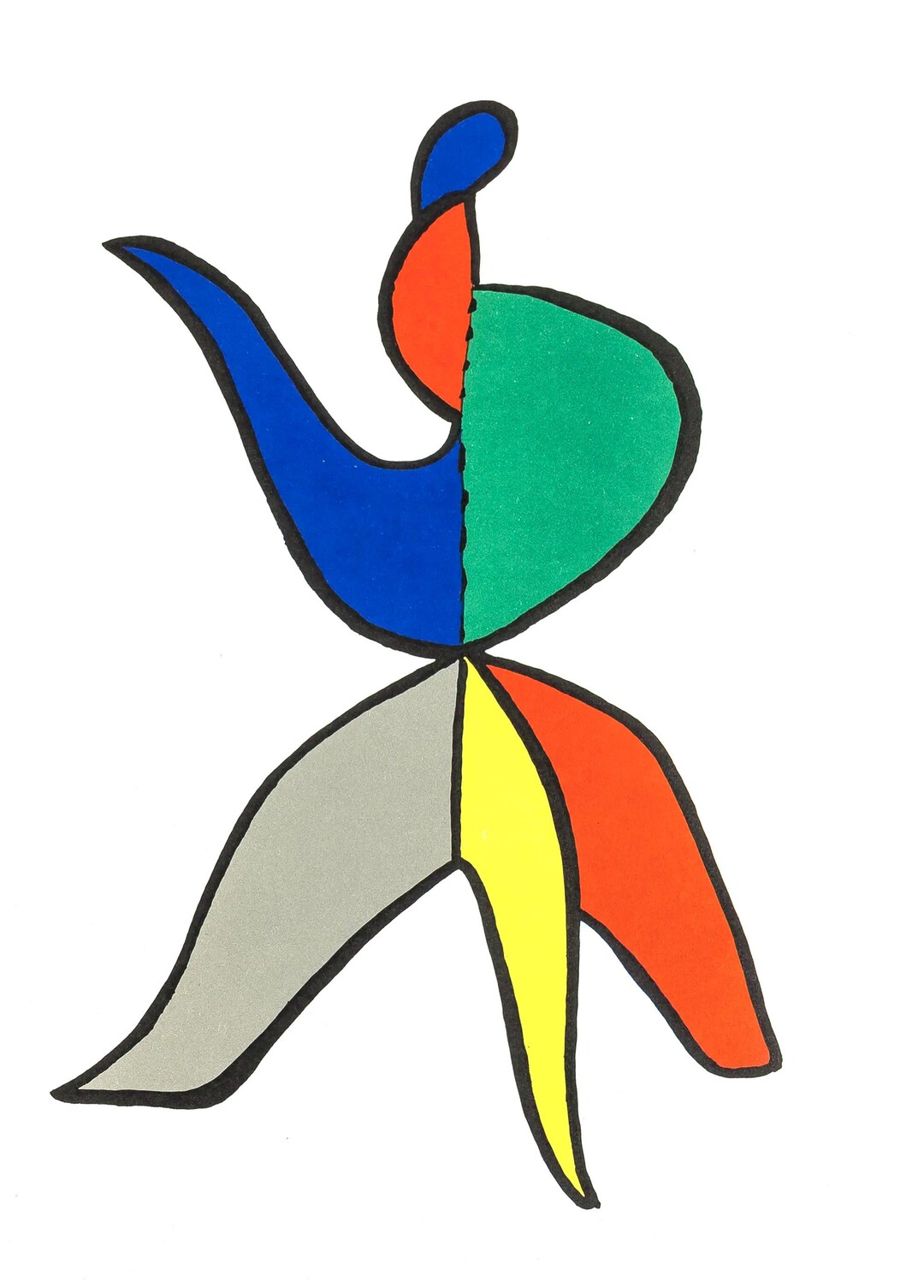 Alexander Calder, Le Bonnet Phrygien, Stabiles, Derrière Le Miroir ...