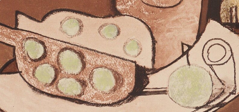 Georges Braque, Composition, Braque Espaces, 13 Dessins, Lavis ...