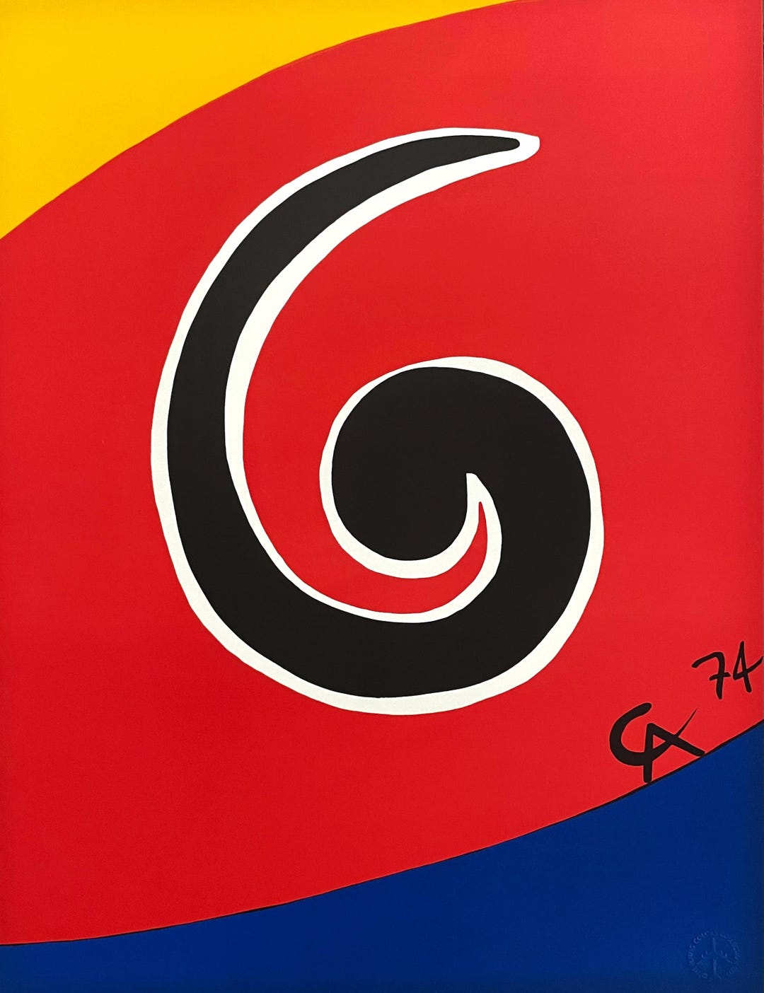 Alexander Calder, Sky Swirl, Braniff International Airways Flying ...