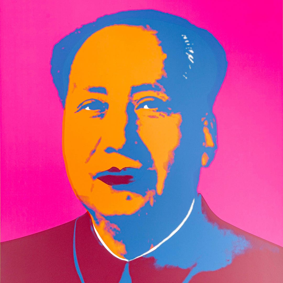 Andy Warhol, Mao Zedong, Pink, Official Edition, Sunday B. Morning ...