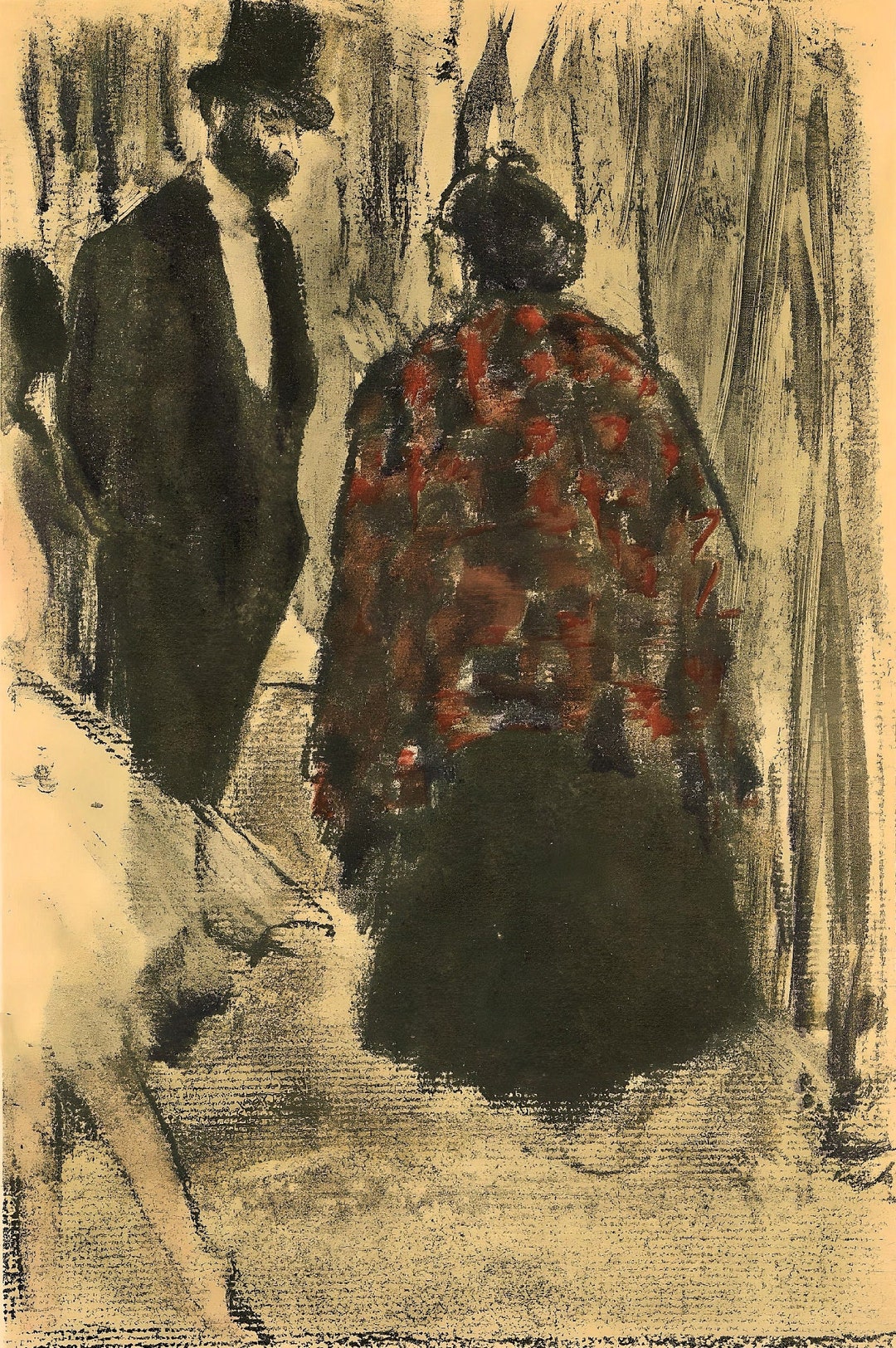Edgar Degas, Famille Cardinal, E. Degas Monotypes, Limited Edition ...