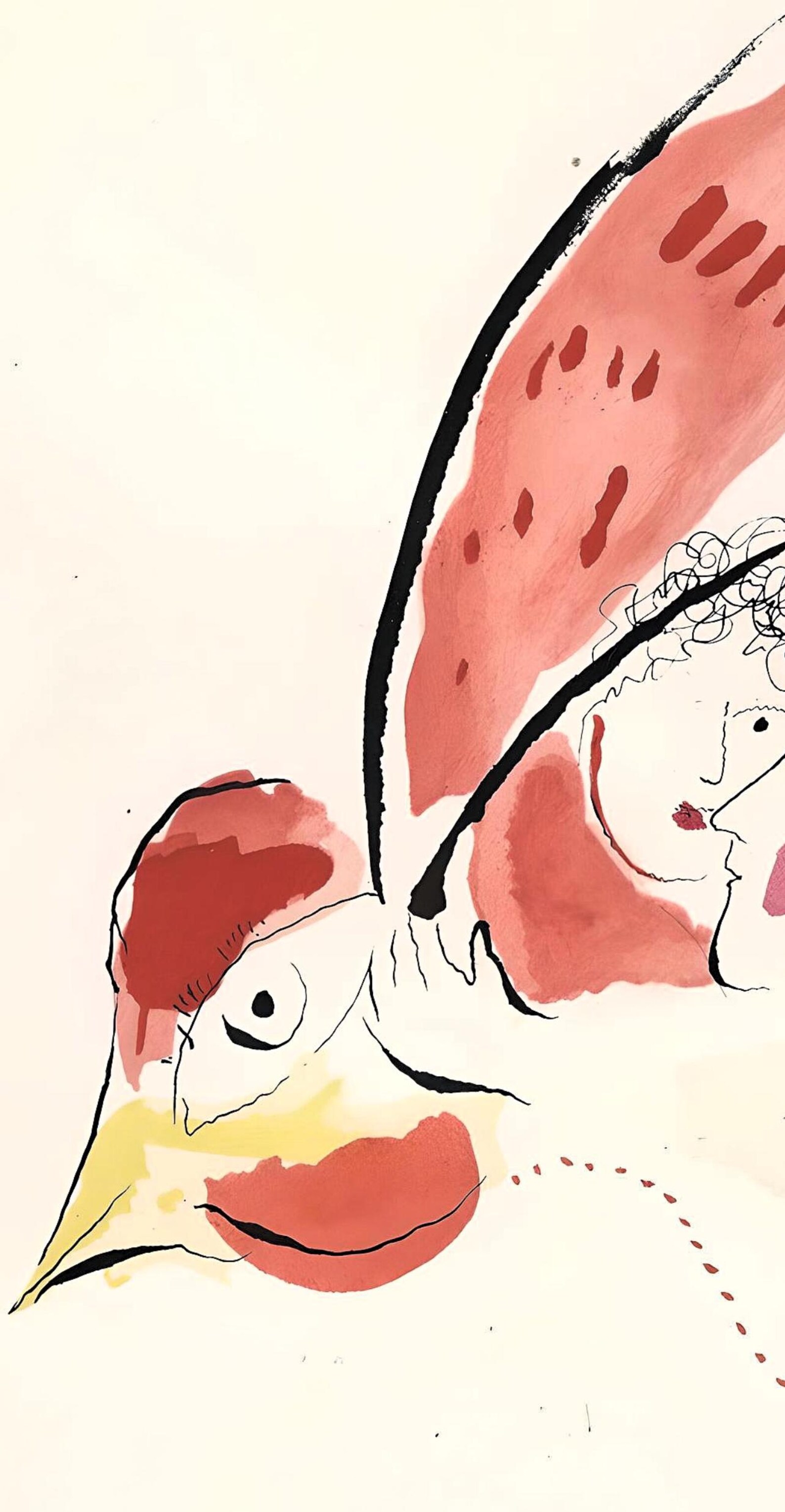 Marc Chagall, Composition, Le Dur Désir De Durer, Limited Edition ...