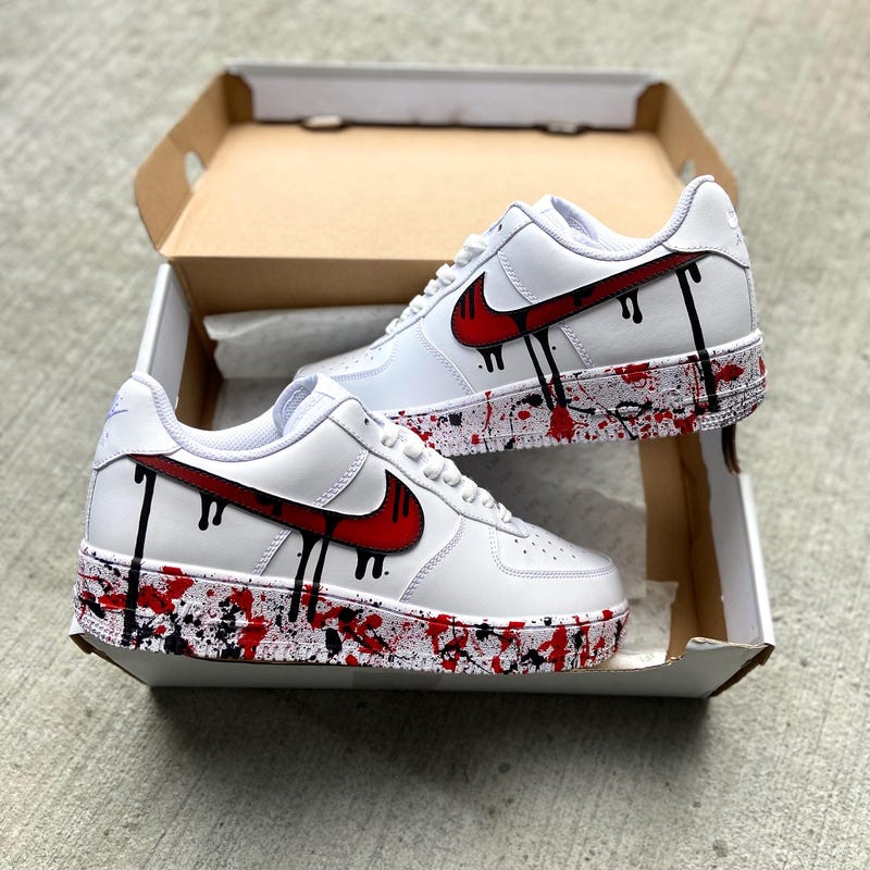 Nike Drip Shoes - Etsy