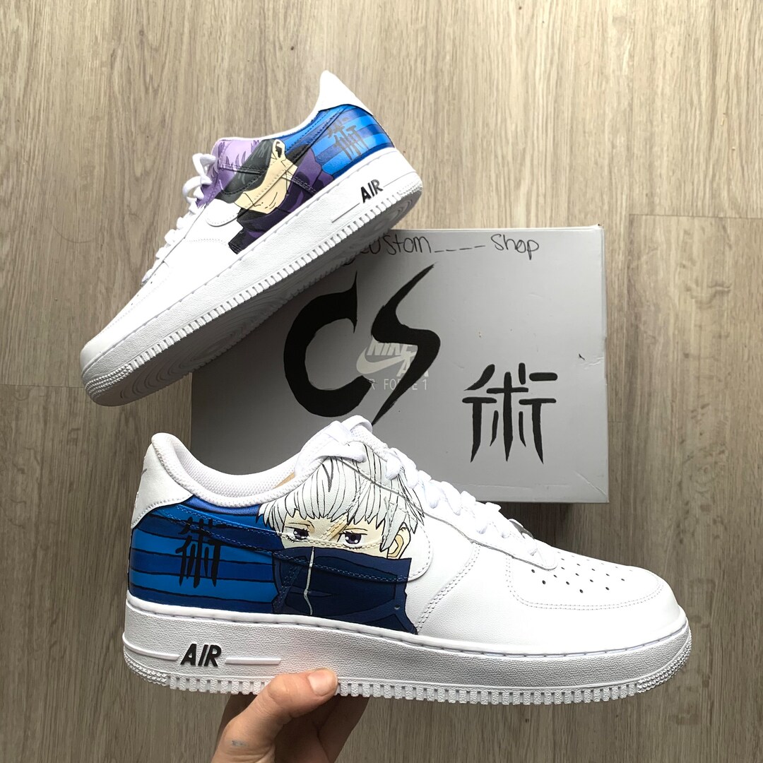 Jujutsu Kaisen Custom Sneakers | Hand-painted Anime Shoes ...