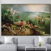 The Tower of Babel Canvas Wall Art, Bruegel's the Tower of Babel Canvas ...
