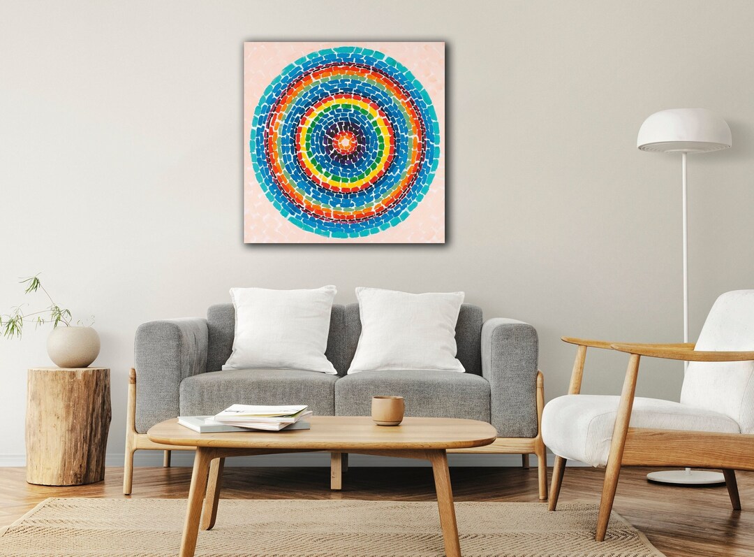 Alma Thomas Wall Art, Wind Dancing With Spring Flowers Print Poster ...