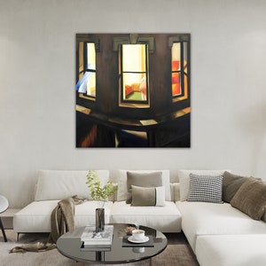 Night Windows by Edward Hopper, Night Windows Wall Art, Edward Hopper's ...