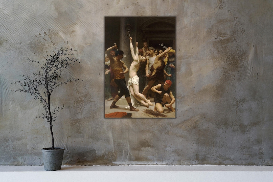 The Flagellation of Our Lord Jesus Christ Wall Art, William-adolphe ...