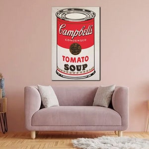 Campbell's Soup Cans Wall Art, Pop Art Icon: Campbell's Soup Cans ...