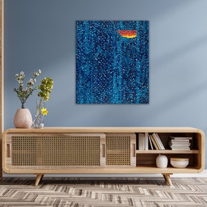 Alma Thomas Wall Art, Starry Night and the Astronauts Print Poster ...