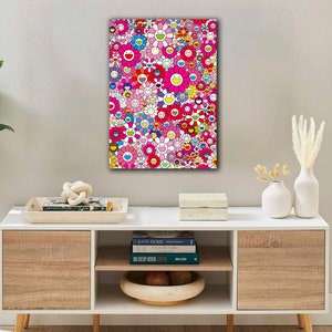 Takashi Murakami Wall Art, an Homage to Monopink 1960 Canvas Print ...