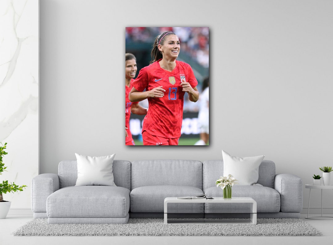 Alex Morgan Canvas Wall Art, Empower Your Space With Alex Morgan's ...