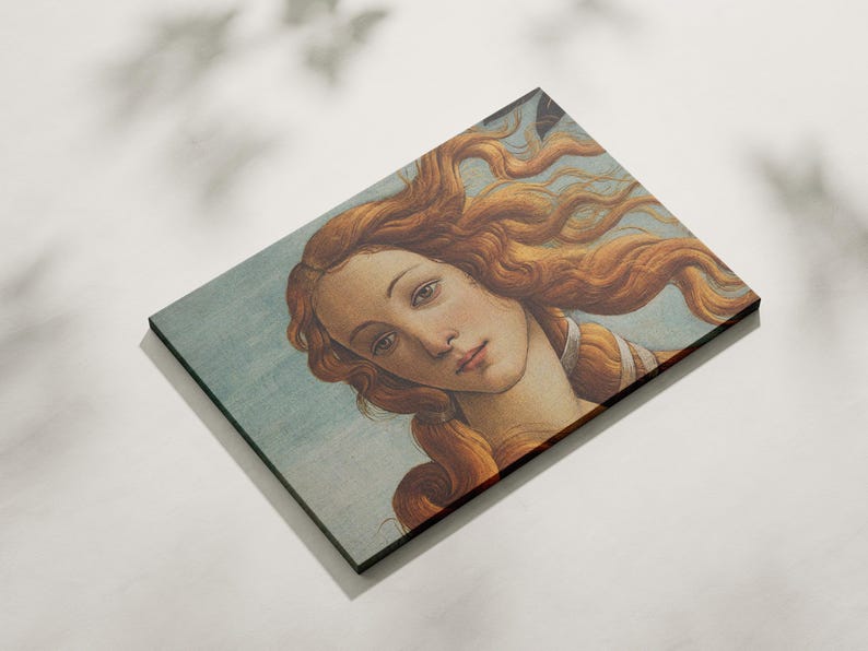 The Birth of Venus Wall Art, the Face of Venus Ready to Hang Canvas ...