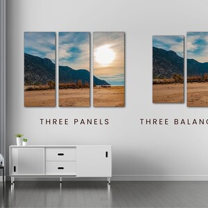 Phases of Moon Canvas Wall Art, Celestial Beauty: Wide Canvas Depicting ...