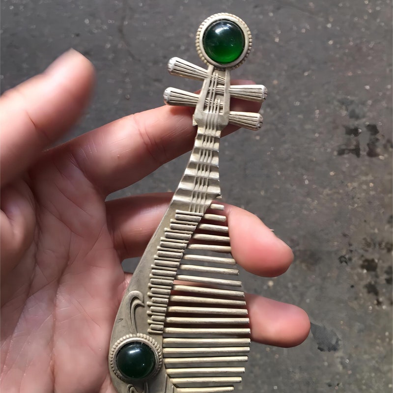 Jade Comb - Etsy
