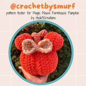 Magic Mouse Farmhouse Pumpkin Crochet Pattern | PDF DOWNLOAD ...