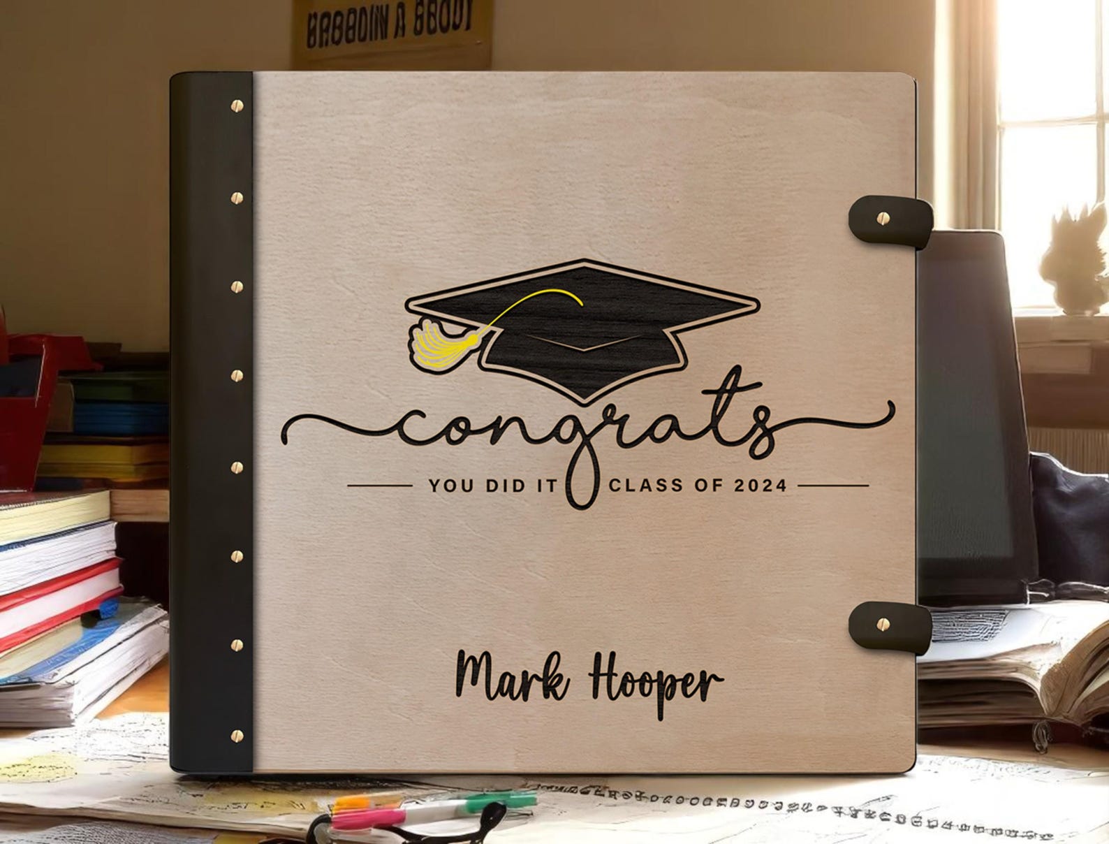 Personalized Graduation Congrats Binder | Class of 2024 Memory ...