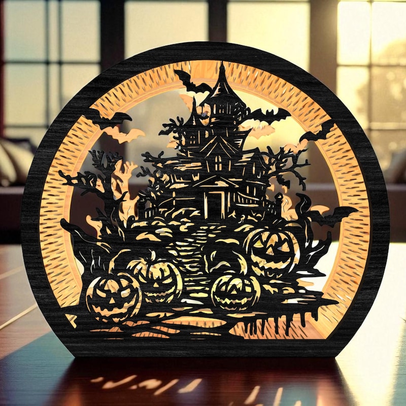 Wooden Jack O Lantern Box - Etsy