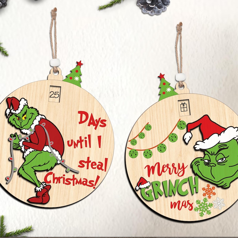Grinch Countdown - Etsy