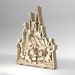 3D Multilayer Magical Castle Laser Cut SVG , Mouse Magical Kingdom ...