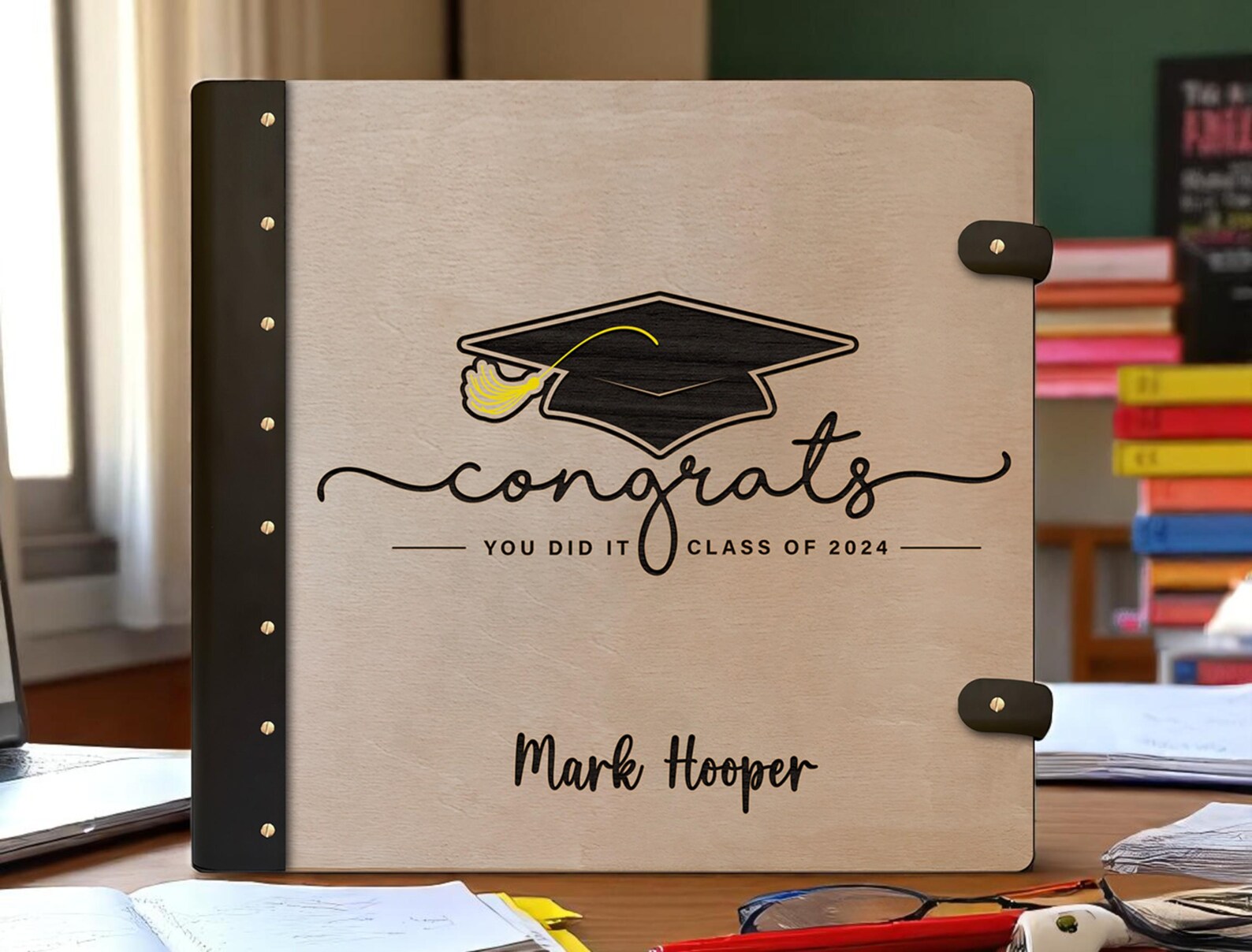 Personalized Graduation Congrats Binder | Class of 2024 Memory ...