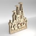 3D Multilayer Magical Castle Laser Cut SVG , Mouse Magical Kingdom ...