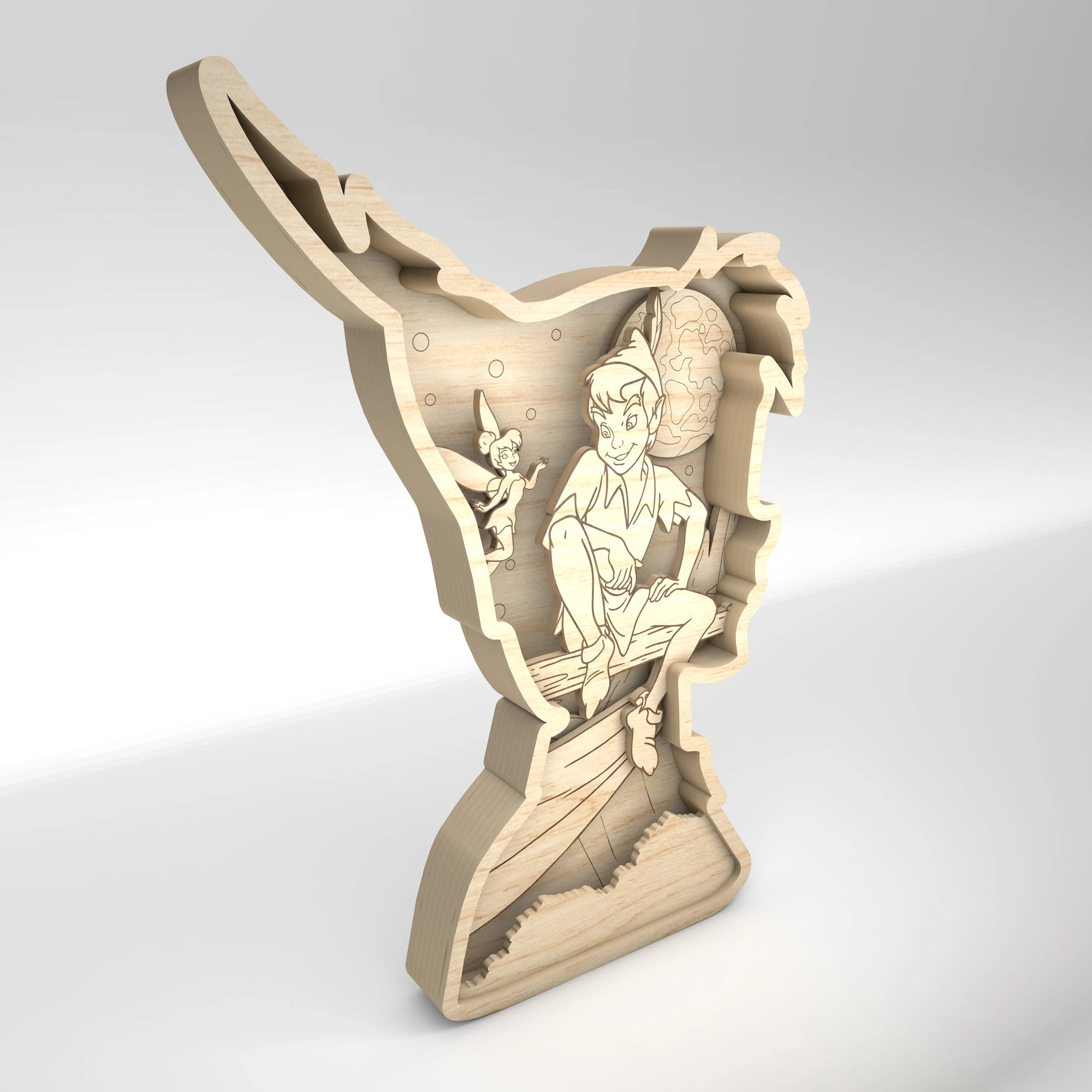 Multilayer Scene Art 3D SVG, 3D Layered Cartoon Svg, Fairy Tale Svg, 8 ...