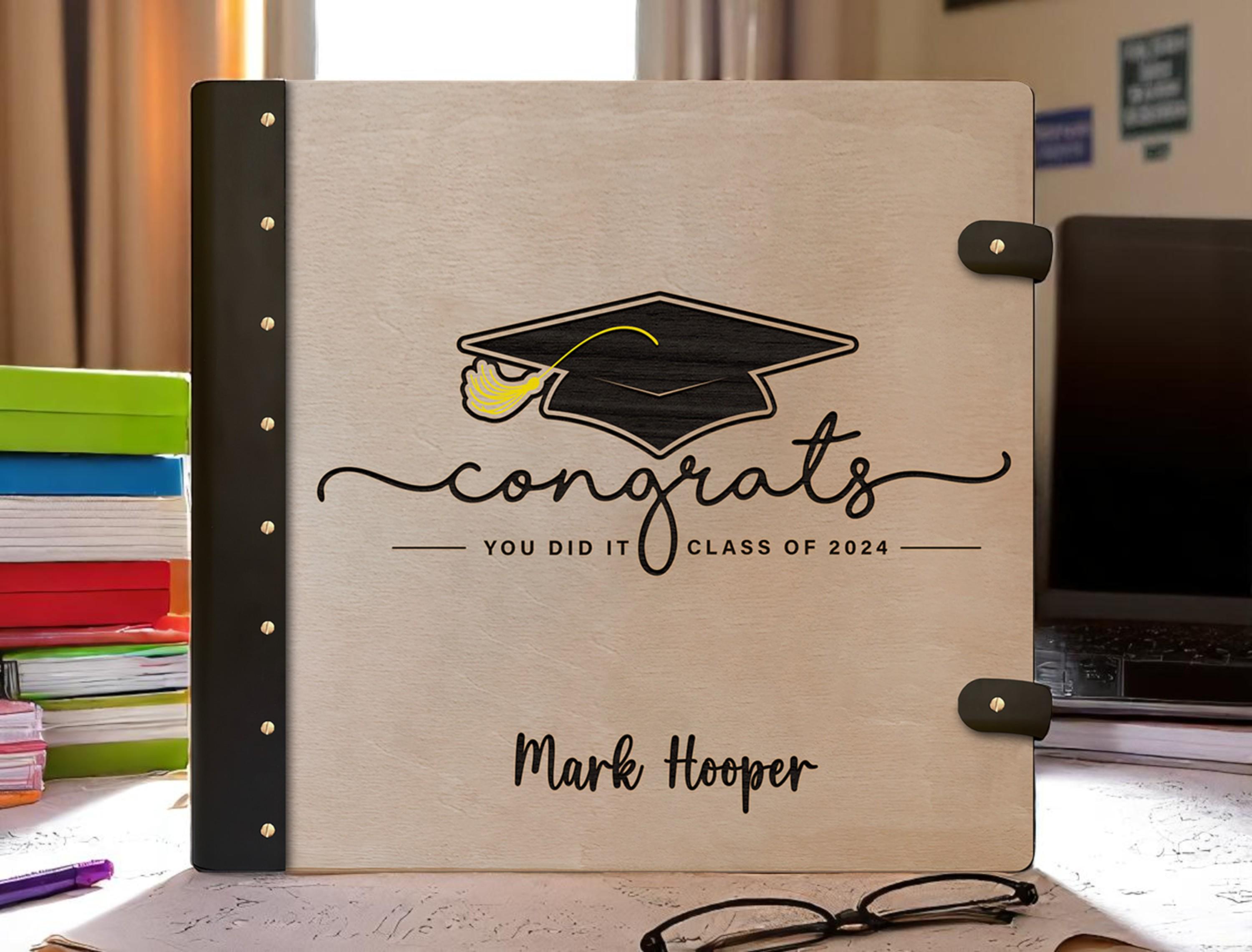 Personalized Graduation Congrats Binder | Class of 2024 Memory ...