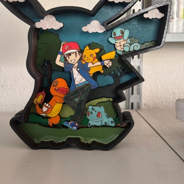 3D Multilayer Cartoon Scene Art SVG , Layered Cartoon , 9 Layer Art ...