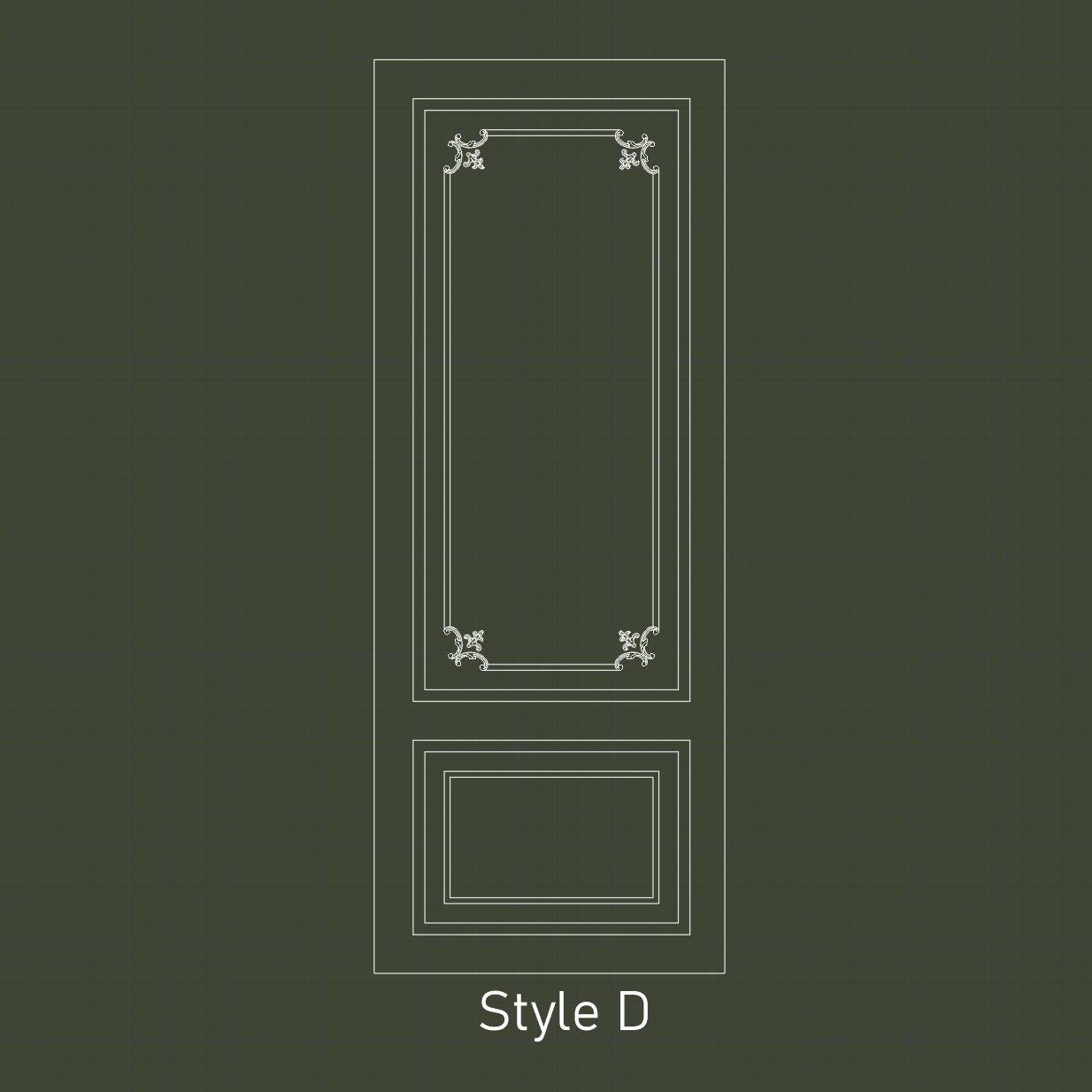 Wall Moulding Panel, Precut or Non Precut, Free Design of CAD Drawings ...