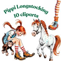 Pippi Longstocking - Etsy UK