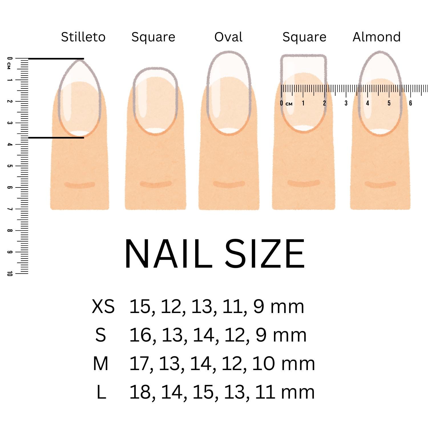 TGCF Xie Lian Dianxia Inspired Cute Fake Nails, MXTX, Japanese Nail Art ...