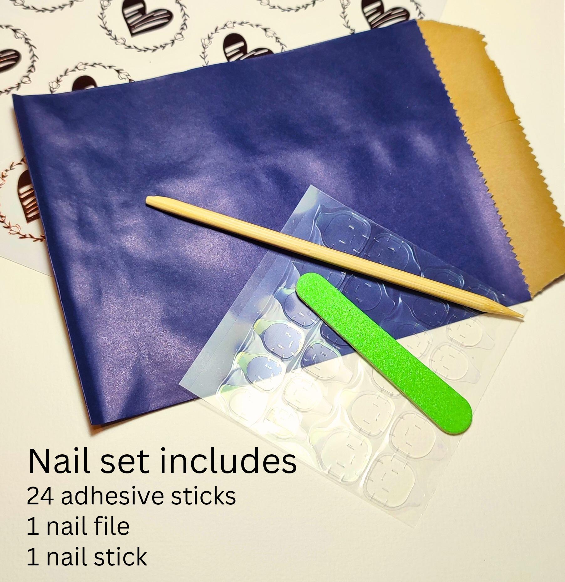 Kikis Delivery Service Inspired Press on Nails, Studio Ghibli, Black ...