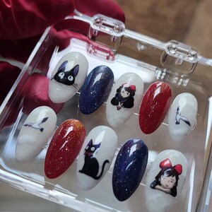 Kikis Delivery Service, Adorable Nail Designs, Kiki and Jiji Nails ...