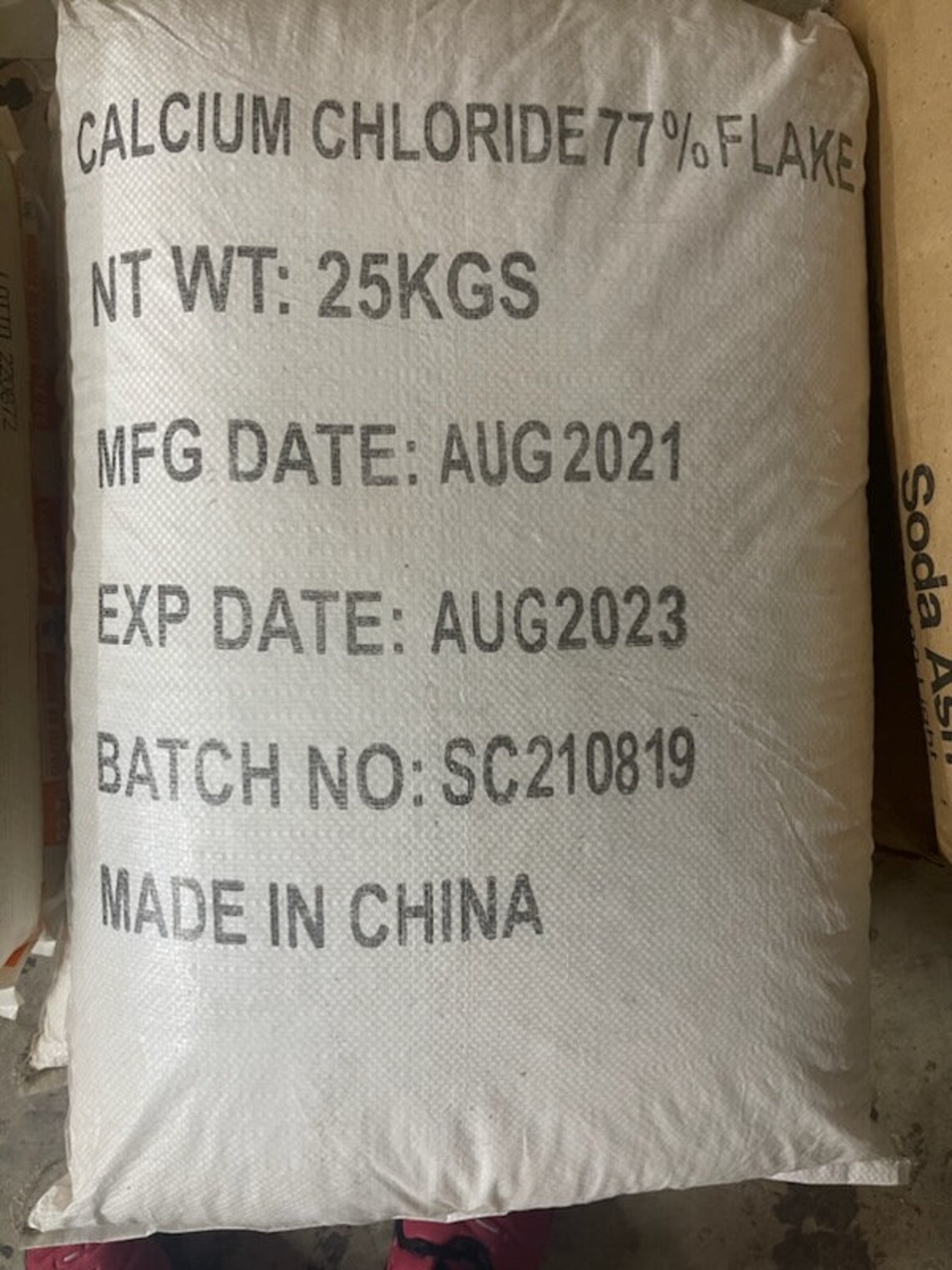 CALCIUM CHLORIDE 77% Flake 10lb Bag - Etsy