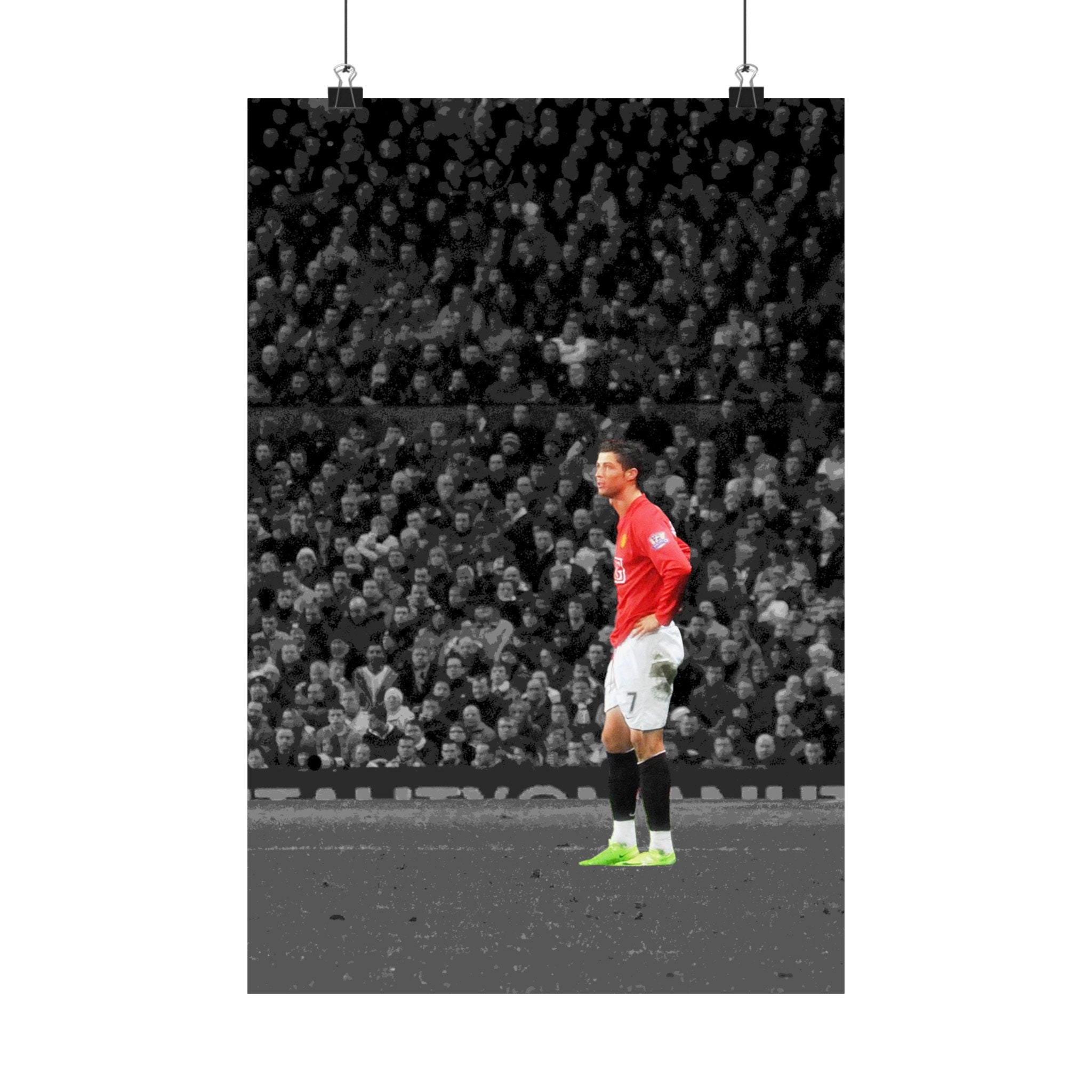 Paper Poster Cristiano Ronaldo - Etsy